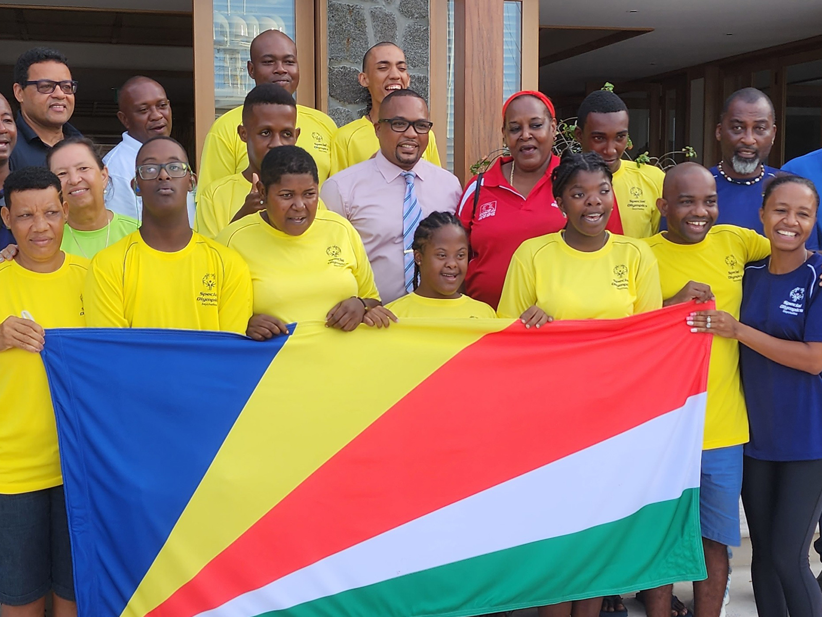 Special Olympics Delegation Leave For Germany National Sports Council